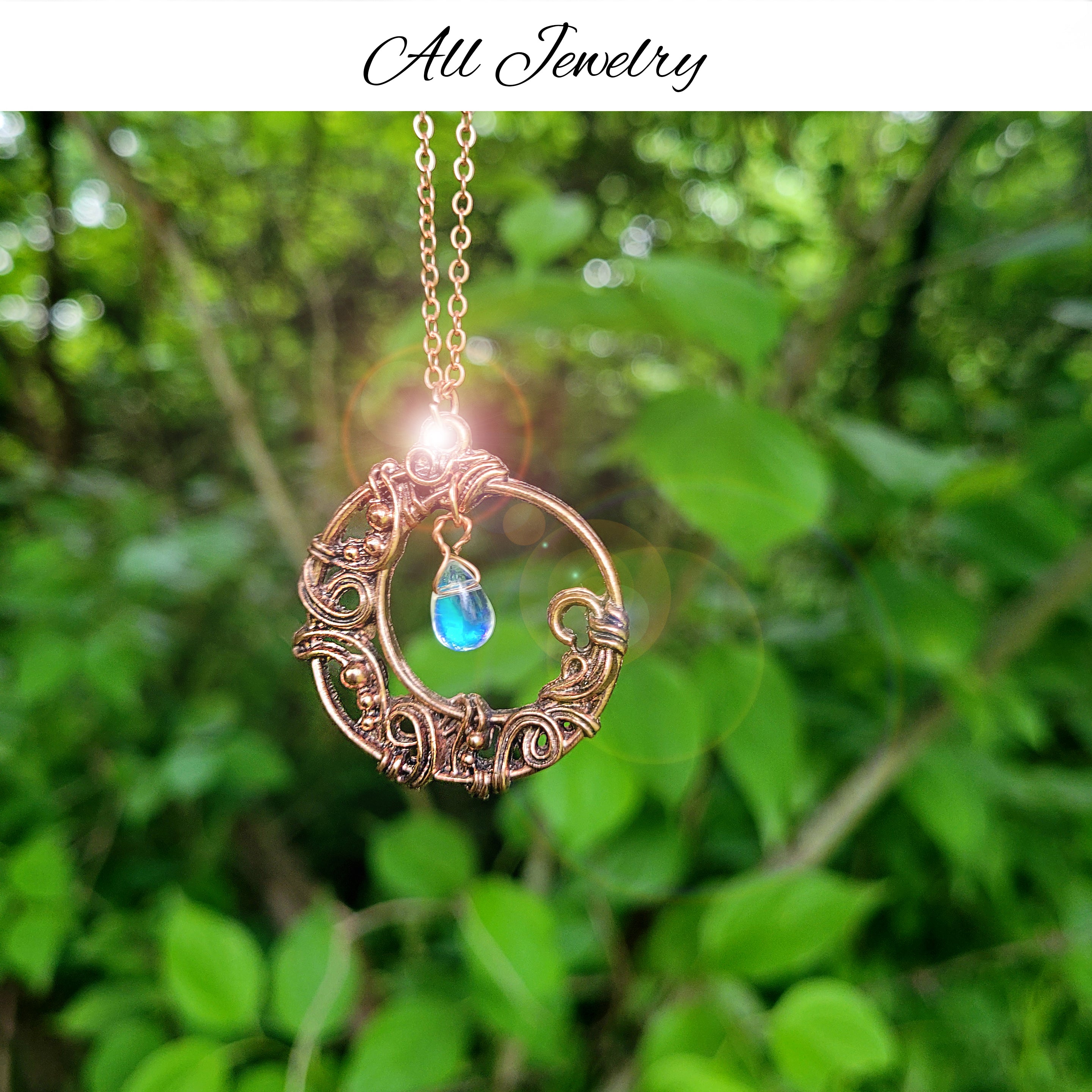 Handmade Artisan Vintage, Fantasy and Nature Themed Jewelry Gifts